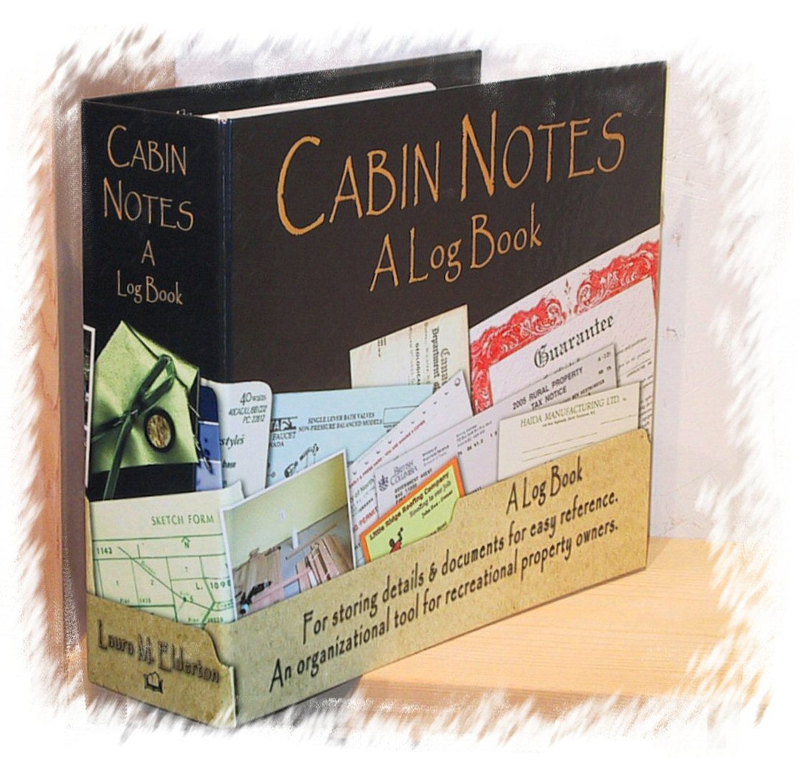 Cabin Notes a Log Book - for Storing Details & Documents for Easy ...