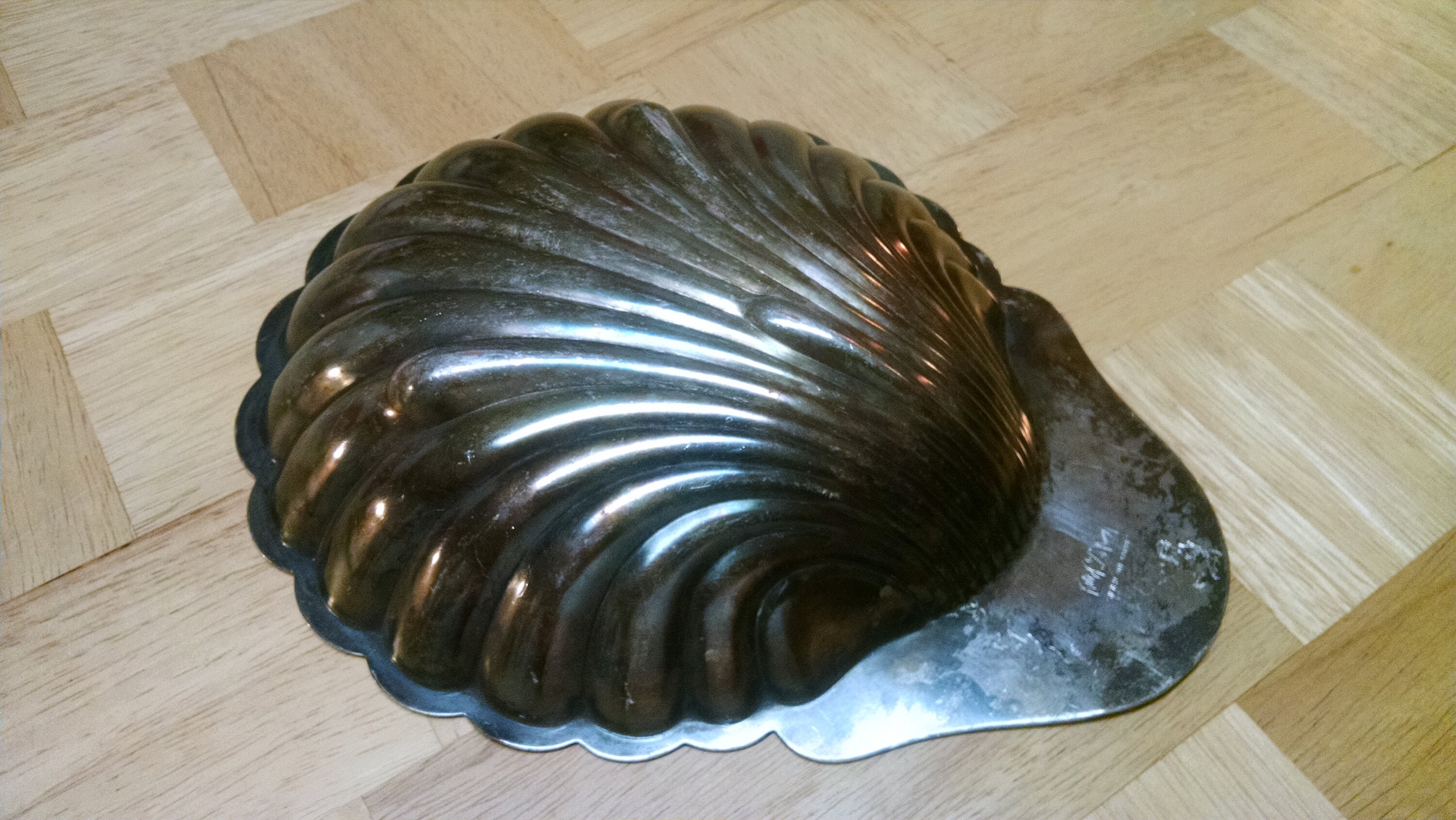 Silver Plated Shell Serving Dish - Etsy UK