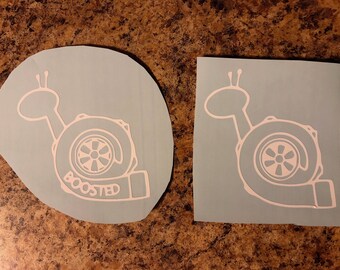 Turbo snail decal | Etsy