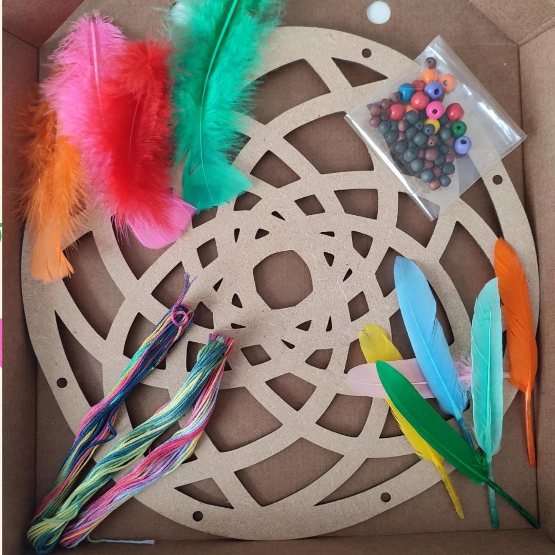DIY Dream Catcher Kit / Craft Creative Activity Set / Adults Perfect ...