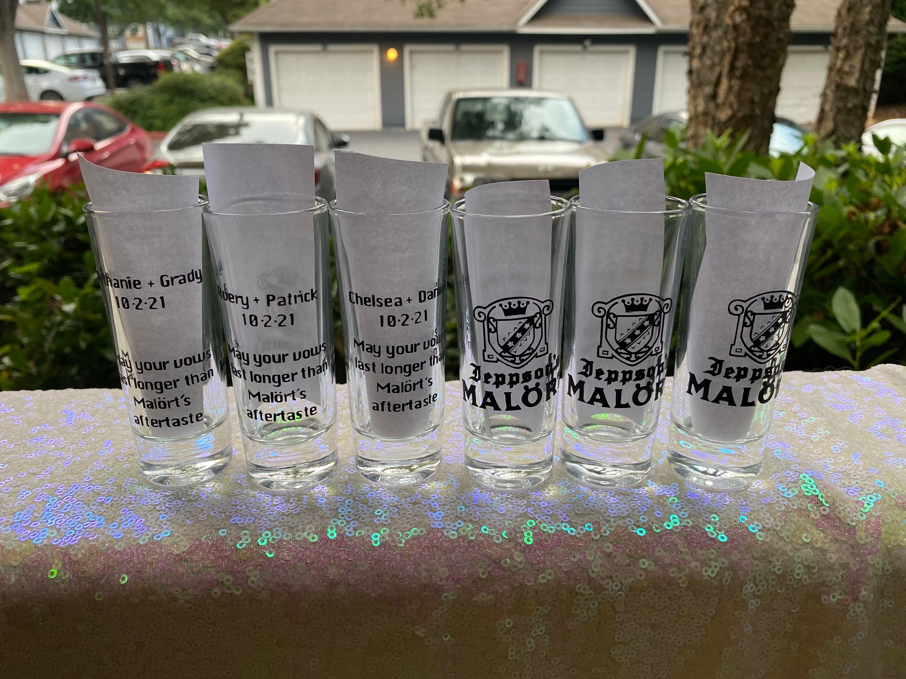 Personalized 2 Oz Tall Shot Glass | Etsy