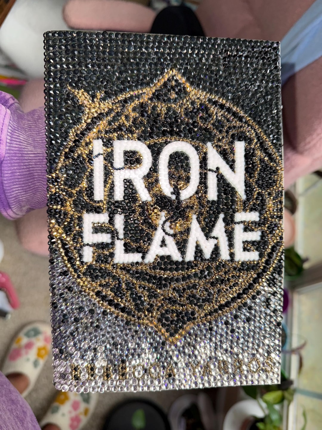 Rhinestone Bedazzled Book Cover - Etsy