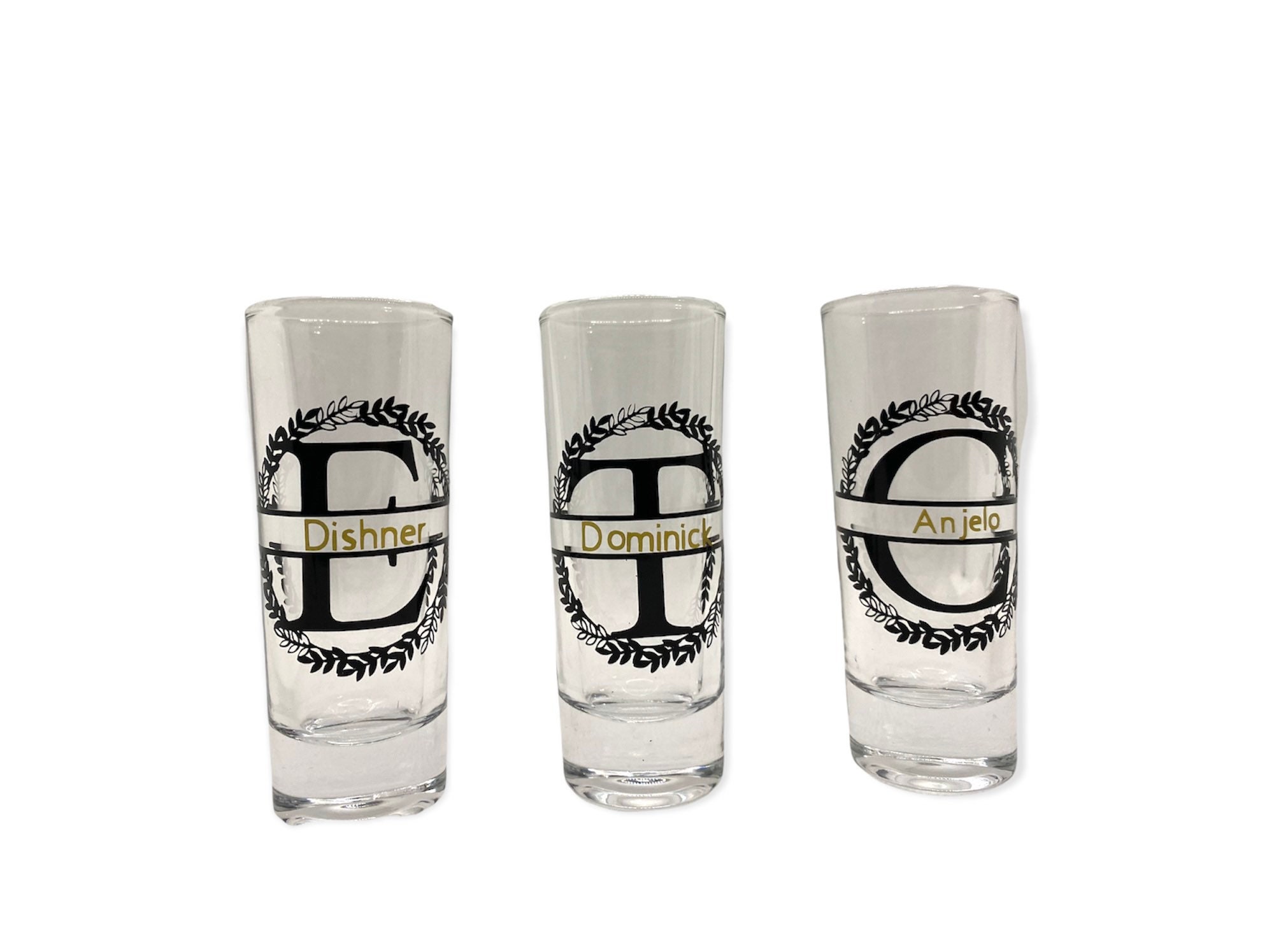 Personalized 2 Oz Tall Shot Glass - Etsy