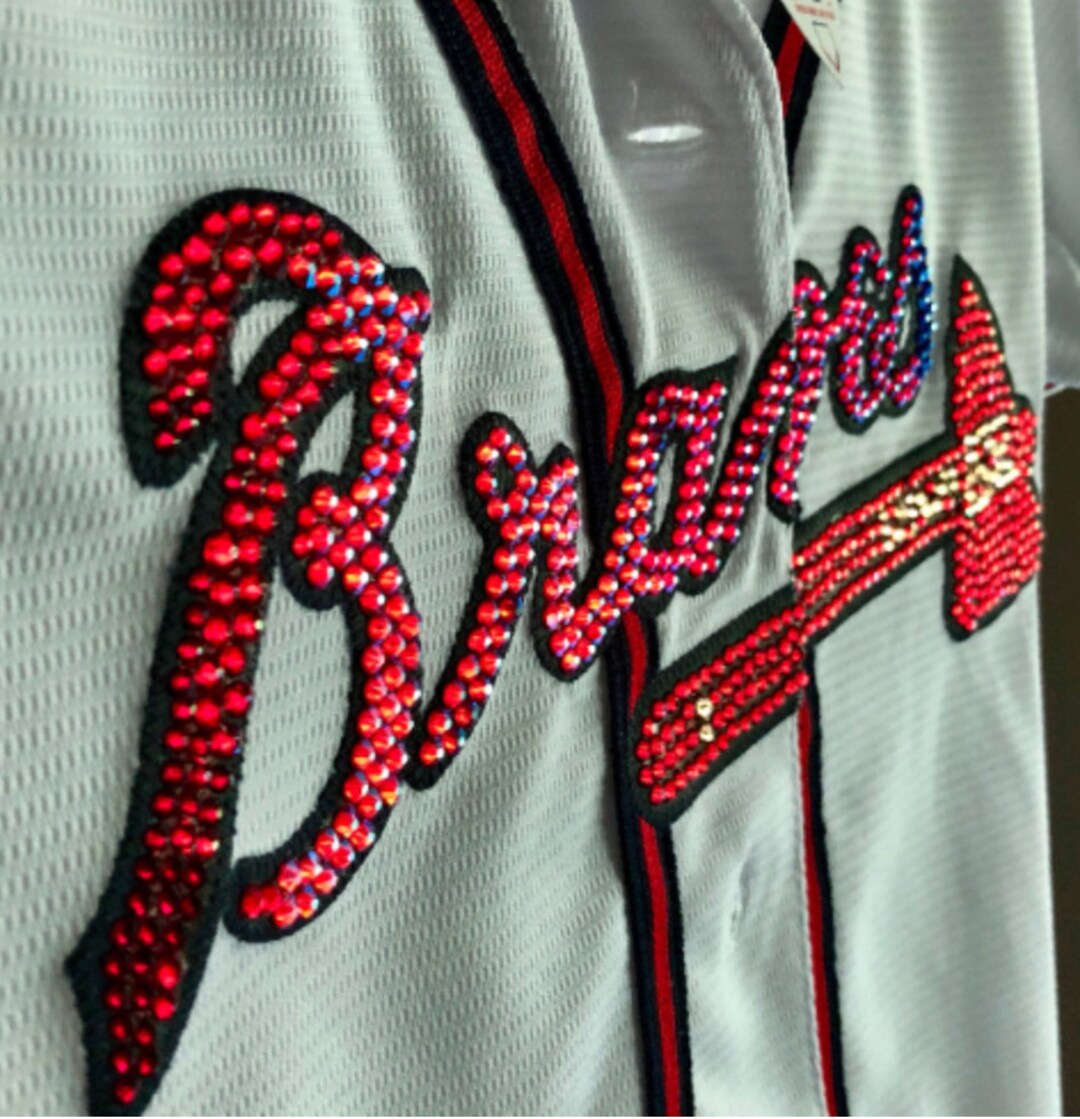 Blinged Custom Rhinestone Jersey - Etsy