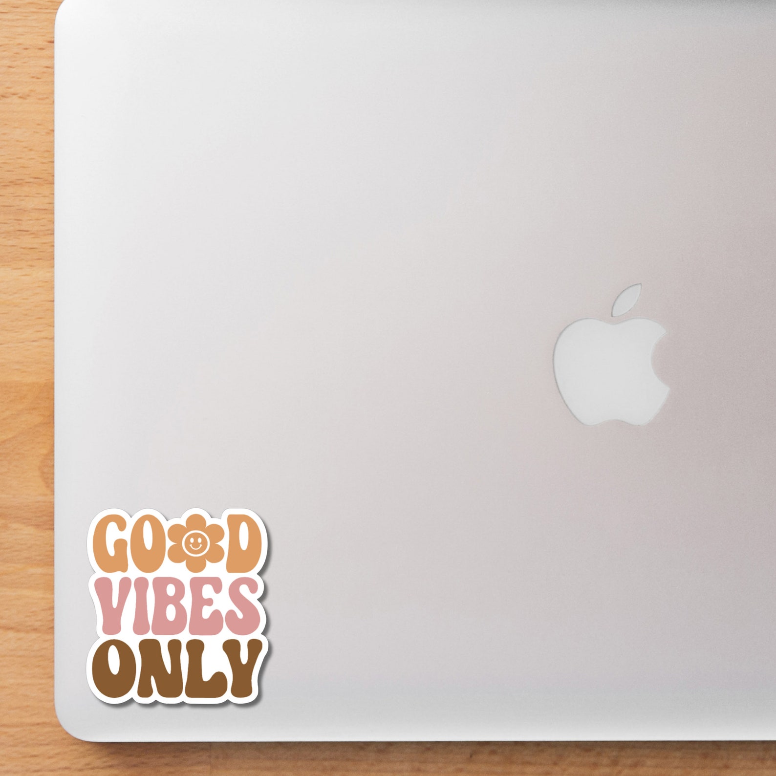 Retro Good Vibes Only 3" Laminated Sticker Decal for Laptops Phones ...