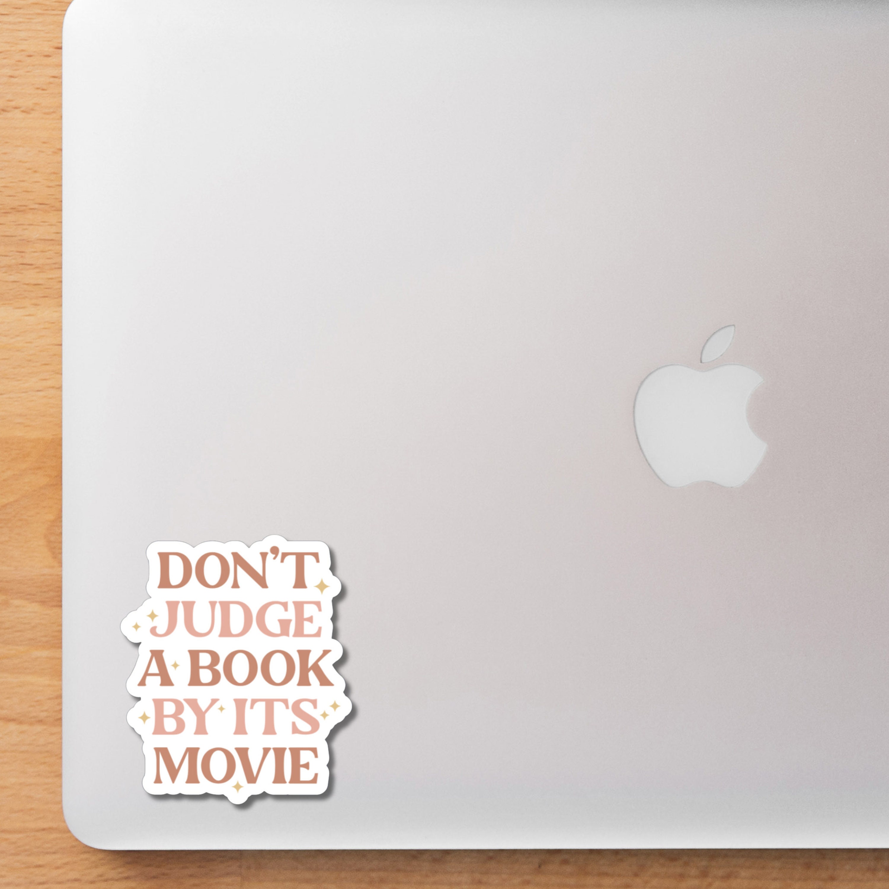 Don't Judge a Book by It's Movie Laminated Sticker Decal for Laptops ...