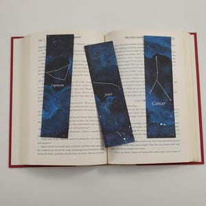 Zodiac Bookmark Set Instant Download Astrology Printable Bookmarks ...
