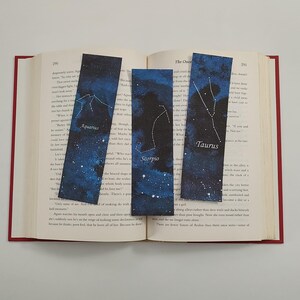 Zodiac Bookmark Set Instant Download Astrology Printable Bookmarks ...