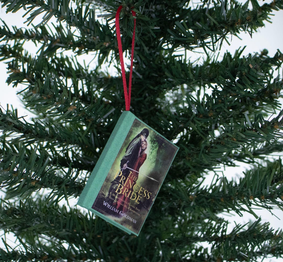 Princess Bride Ornament Mini Book Ornament - Etsy