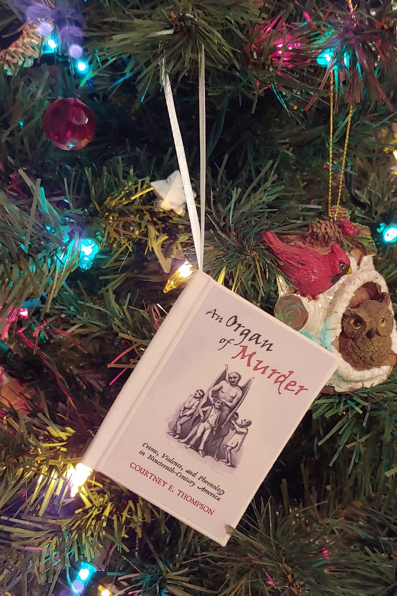 Personalized Mini Book Ornament Custom Miniature Book - Etsy