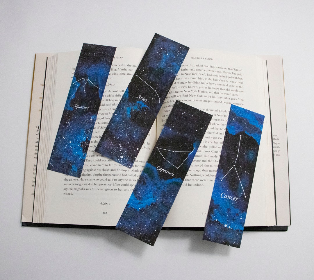 Zodiac Bookmark Set Instant Download Astrology Printable - Etsy