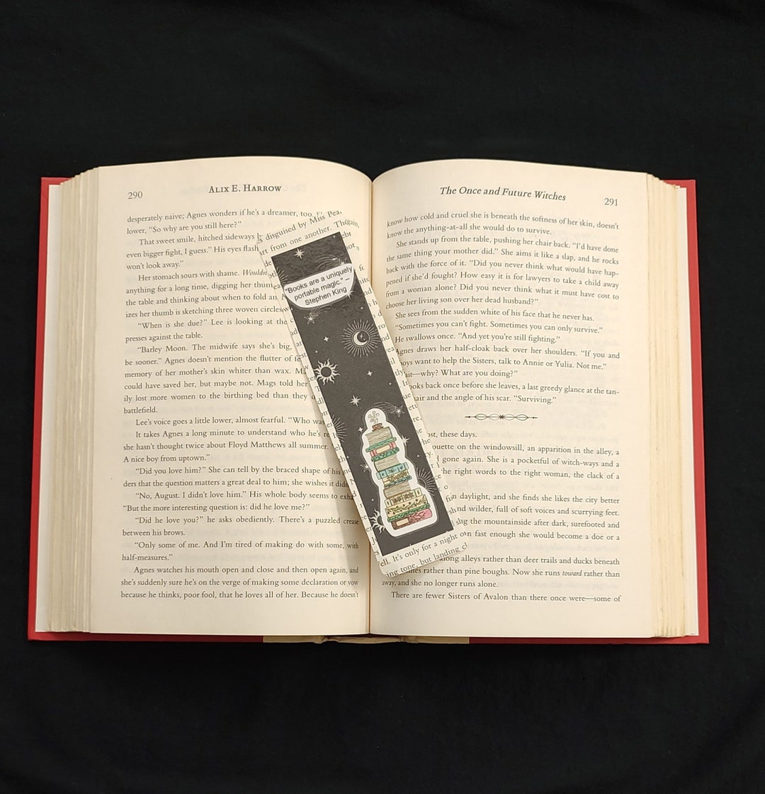 Stephen King Quote Bookmark Laminated Bookmark Upcycled Bookmark ...