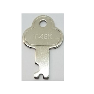 Trunk Lock Key --t-46k T46 3815 3835 Trunk Chest Steamer Vintage ...