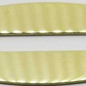 OVAL Stamped Brass Coin Slot Cover Bank Money Box Jewelry Hole Piggy ...