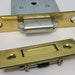 Full Mortise Roll Top Desk Lock Set SQUARE PLATE Brass Lock Catch 2 ...