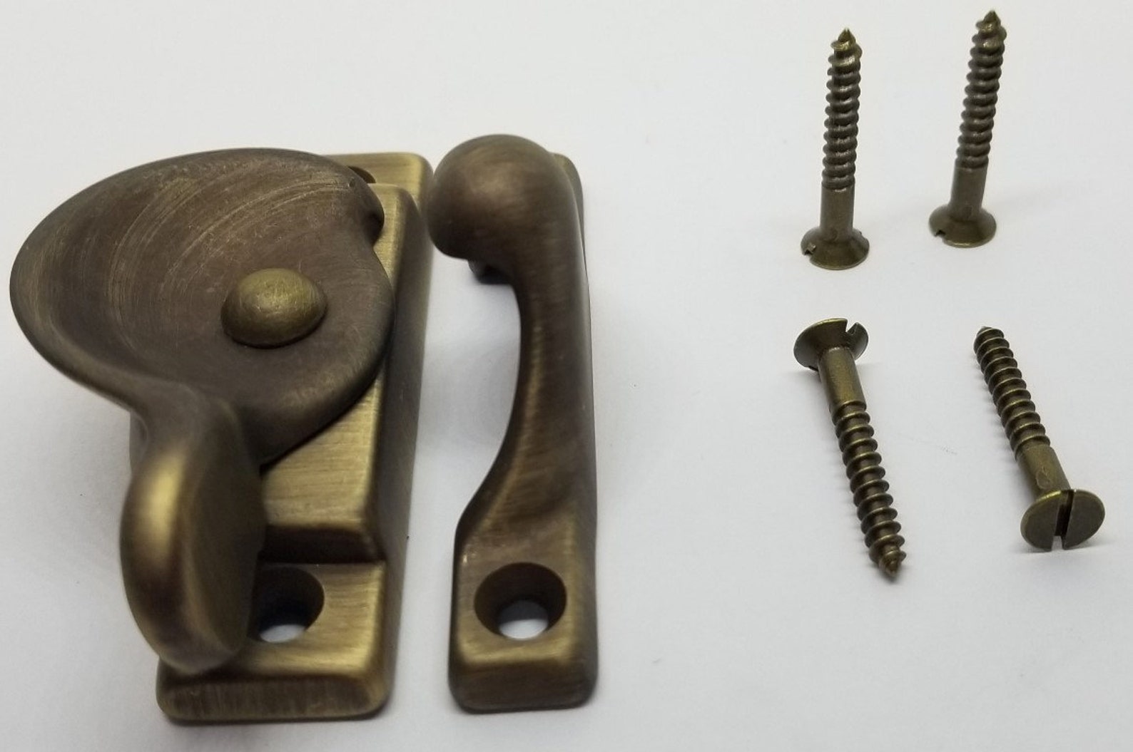 Decorative Solid Antique Brass Heavy Duty Spring Loaded Window | Etsy