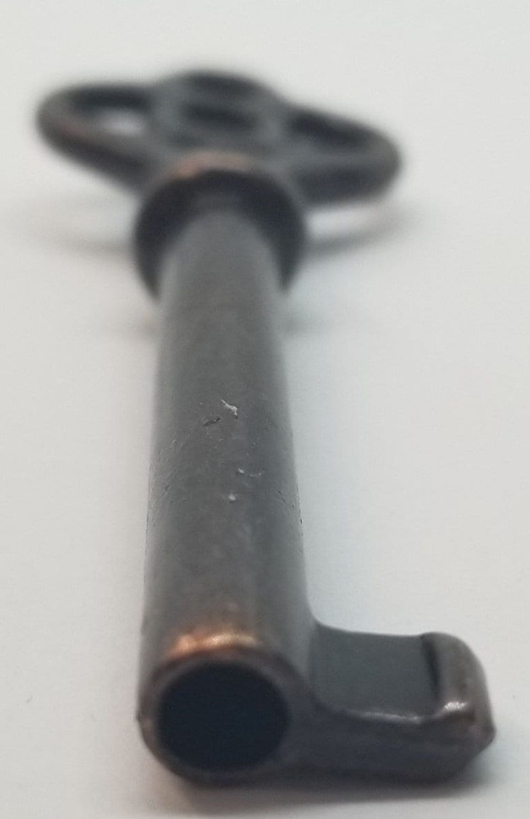 Antique Copper Key Skeleton lock vintage old fancy chrome | Etsy