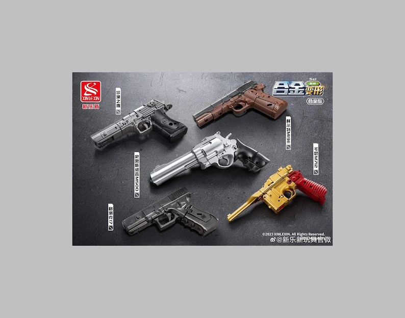 Alloy Deformers Transformers Gun Pistol Robot 5 Combiner Autobot ...