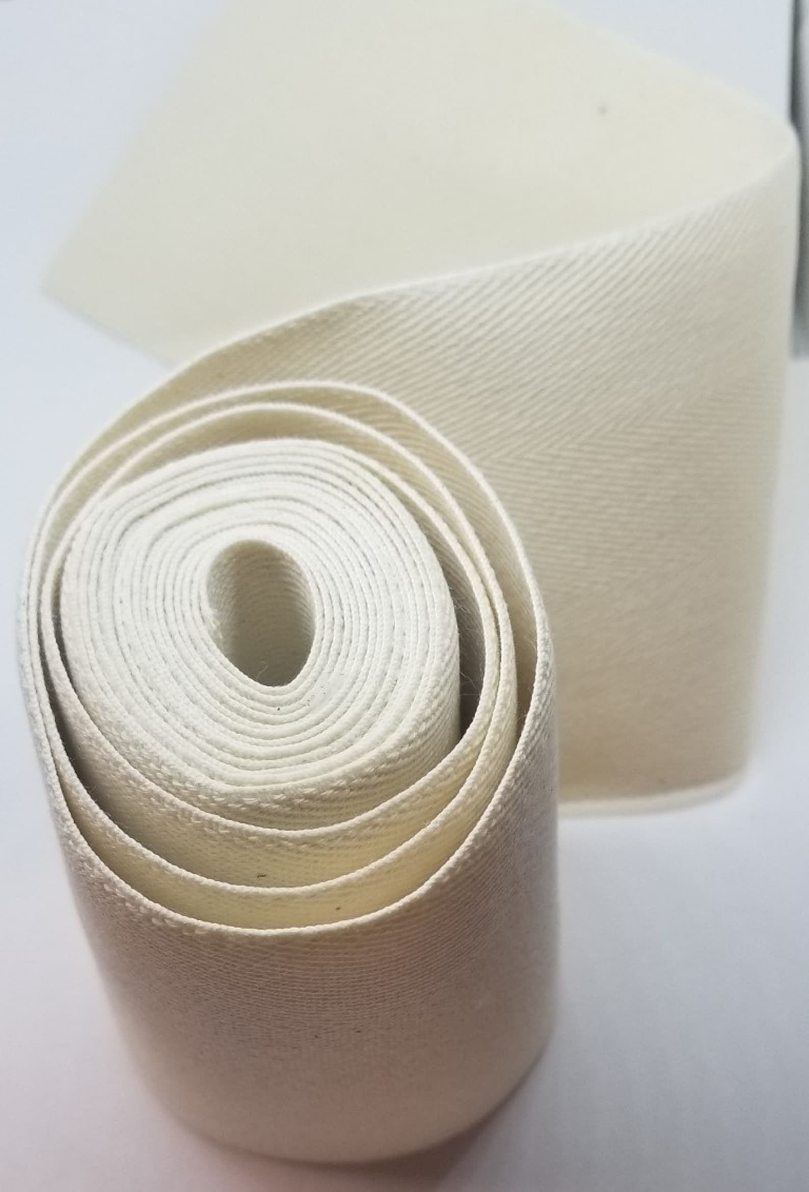 4" Twill Tape Tambour Sold by the FOOT - Roll Door Webbing Backing Pre ...