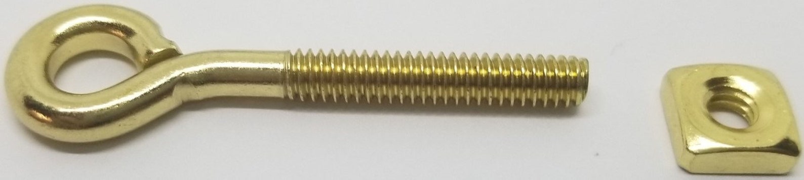 POLISHED BRASS Eyebolt Eyelet Post for Bail Pull Handle Drop Hook Hole ...