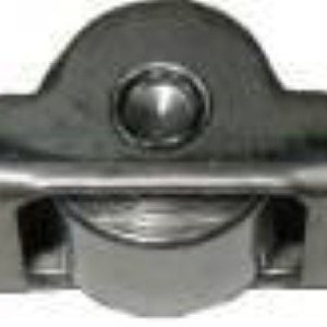 Small Trunk Mortise Roller Chest Steamer Antique Vintage Steel Metal ...