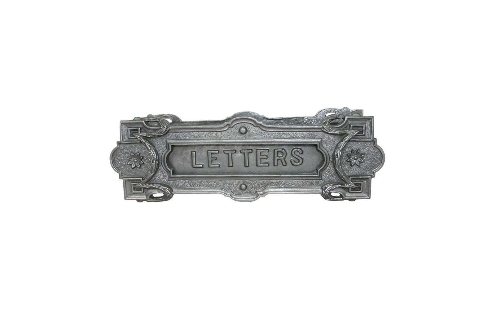 MAILBOX LETTER SLOT Swinging Door Wall Mounted Cast Iron Neo - Etsy