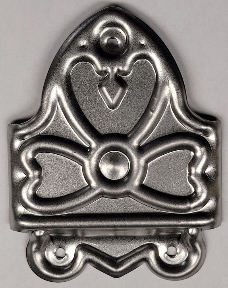 Off Set Hearts Trunk Slat Clamp Chest Steamer Antique Steel | Etsy