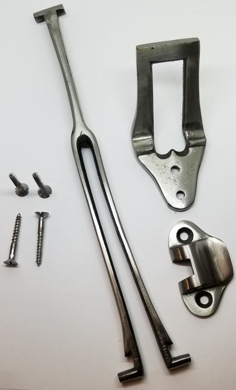 Iron Drop Leaf Table Support 3 PIECE SET Pleukharp Fork Bar Hook Table ...