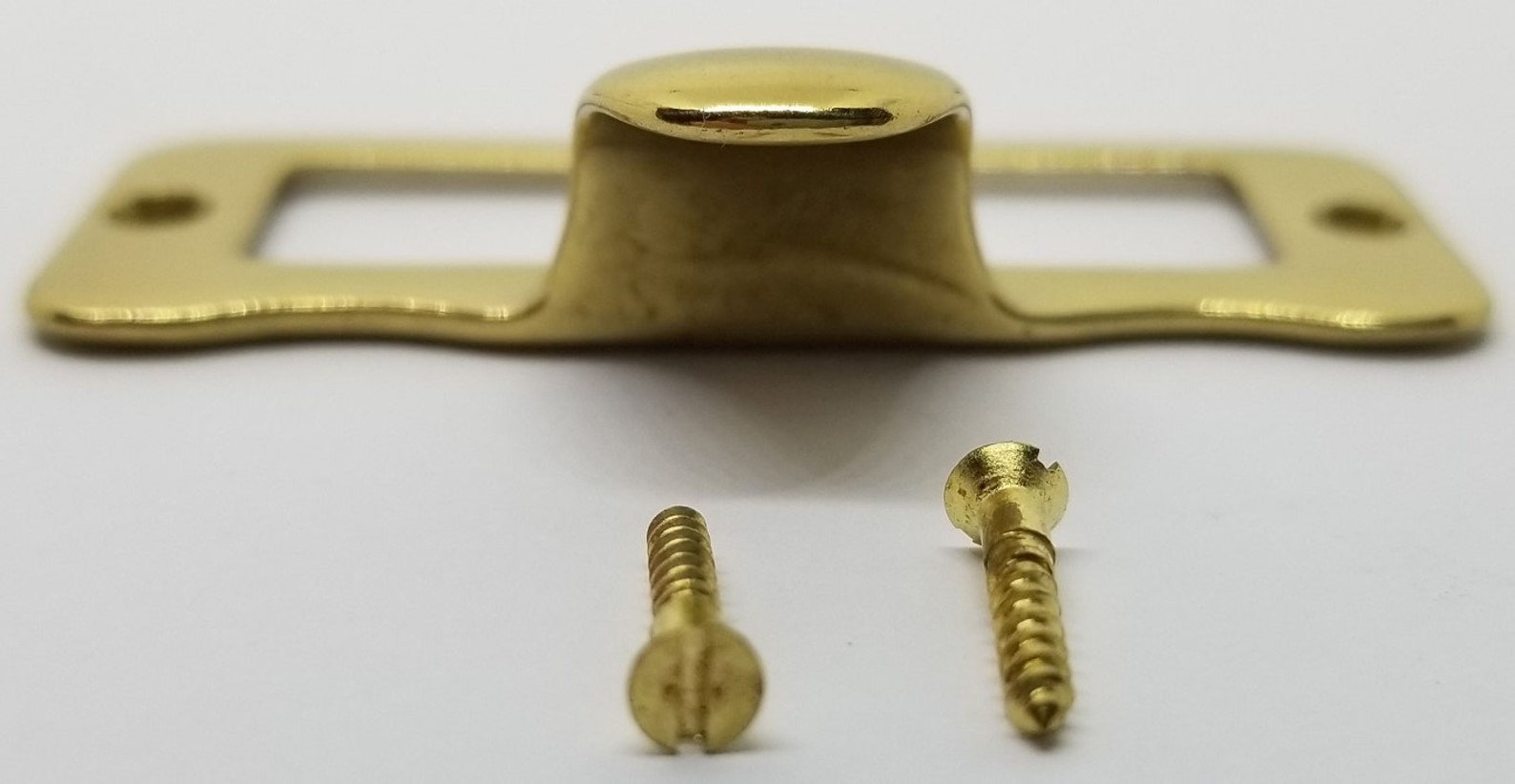 Solid Brass File Cabinet Card Holder Pull Label Tag Antique Vintage ...