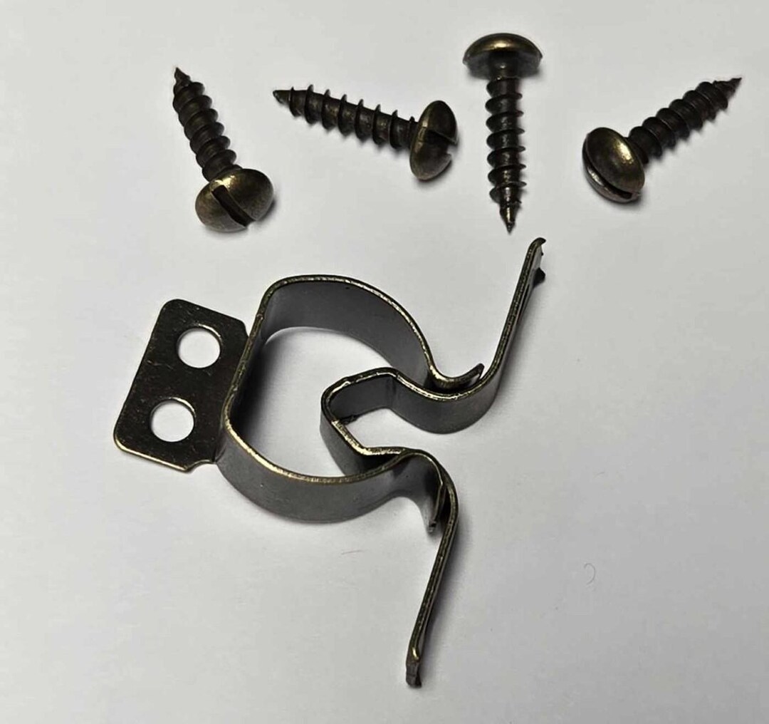 Antique Brass Spring Friction Catch Cabinet Door Curio Display China ...