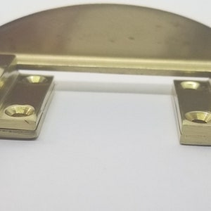 3 PIECE ENGLISH Brass Table Keeper Fork Traditional English Slide ...
