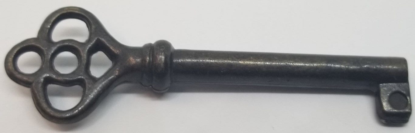 Antique Brass Key Skeleton Lock Vintage Old Fancy Chrome - Etsy