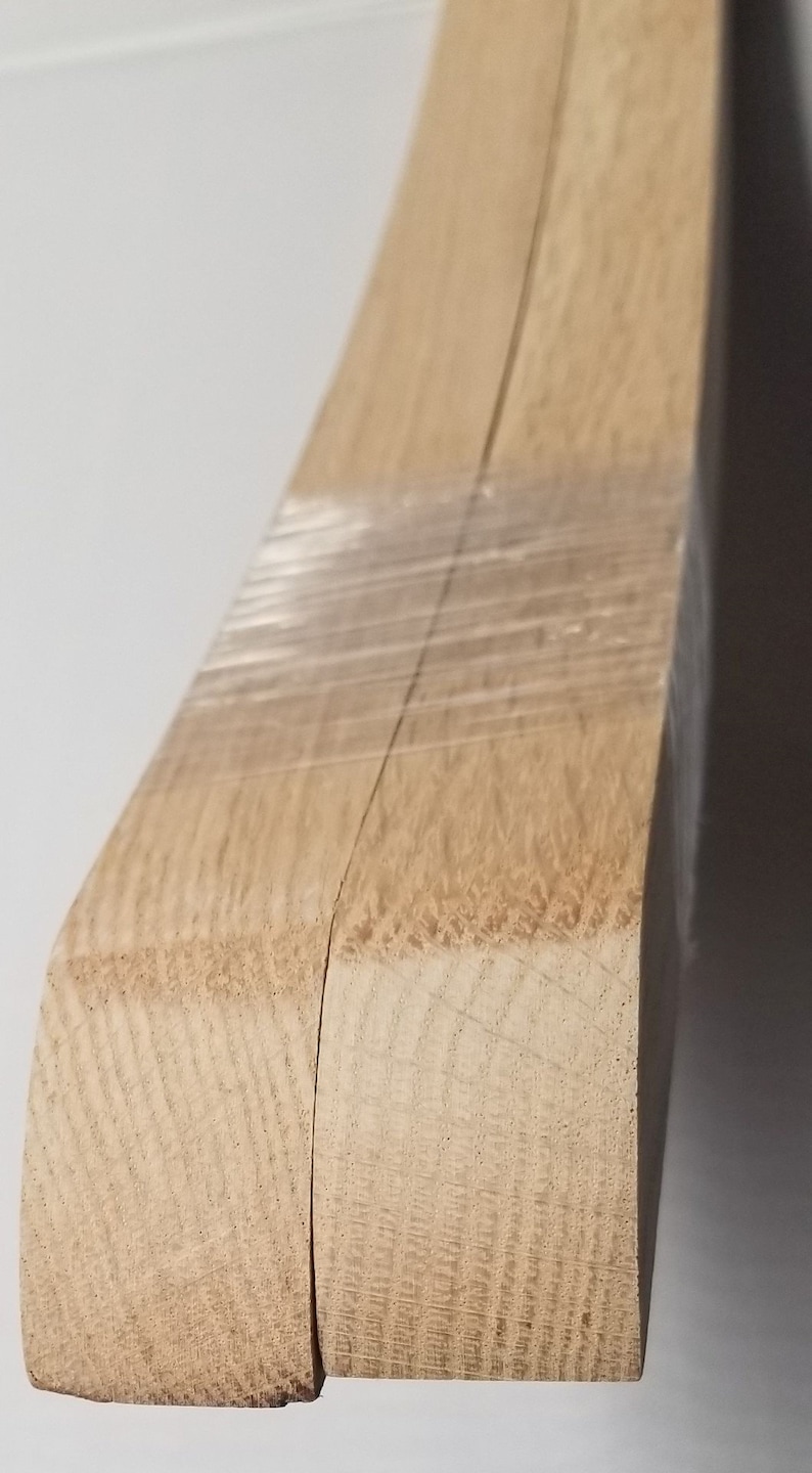 Pair 2 1-7/8 Wide Steam Bent Red Oak Rocker Runners | Etsy