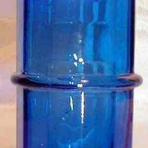 Clear Green or Blue COLONIAL Style Glass Spice Jar With Lid - Hoosier ...