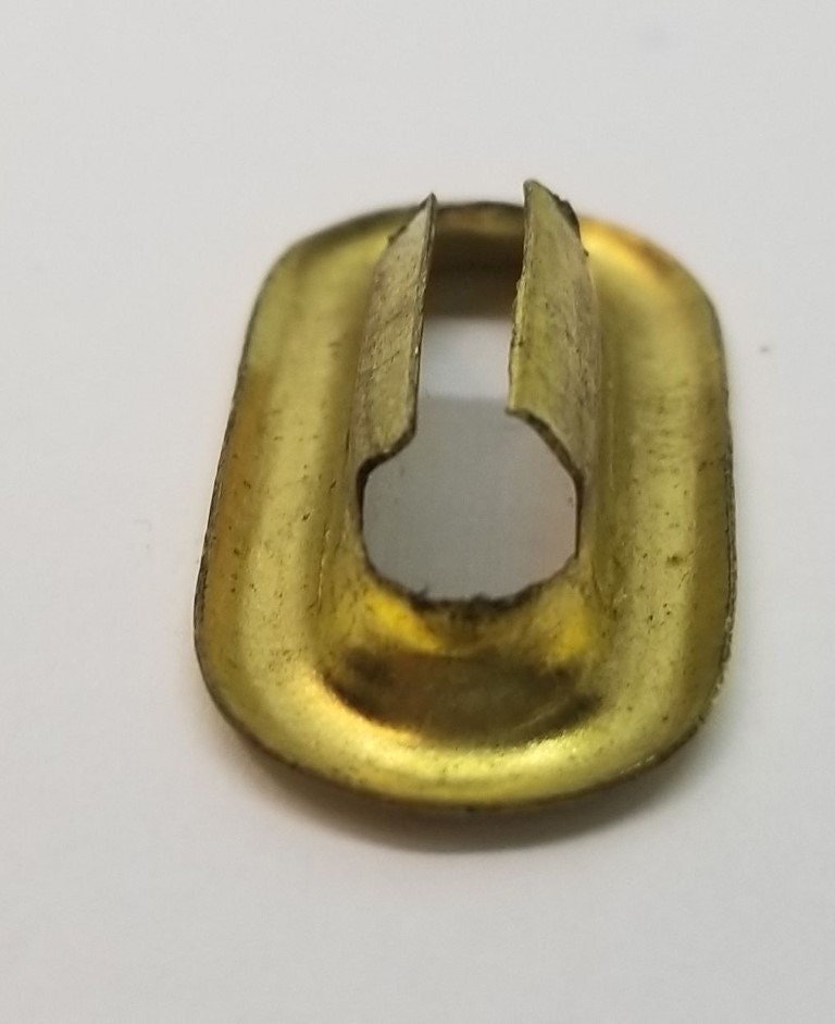 Stamped Brass Oval Keyhole Insert Key Hole Antique Vintage | Etsy