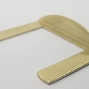 3 PIECE ENGLISH Brass Table Keeper Fork Traditional English Slide ...