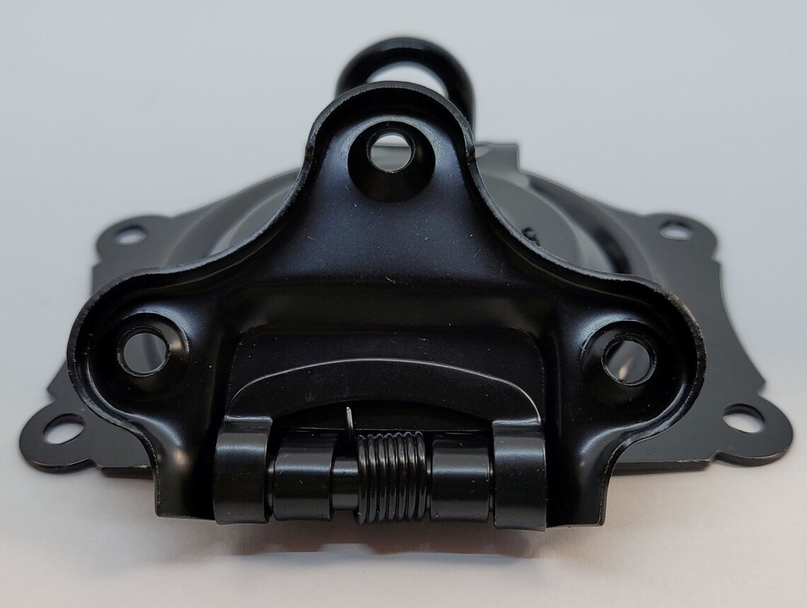 SHORT BLACK POWDER Coated Steel Trunk Lock With Keys Chest | Etsy