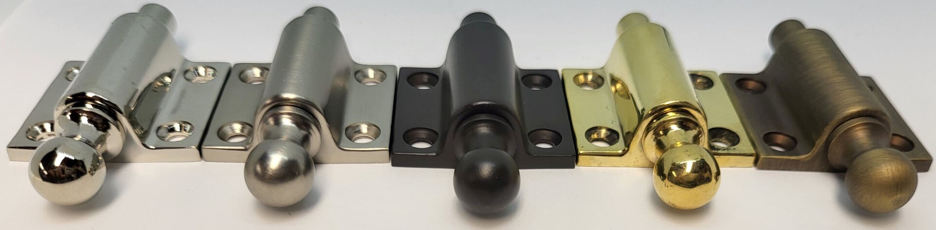 Window Sash Ventilating Bolt Latch Vent Lock Air 3 Strike Plates ...