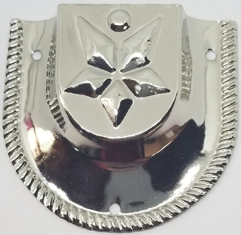 Nickel Chrome STAR Trunk Handle End Cap Loop Chest Steamer - Etsy