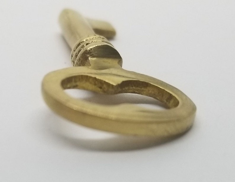 Small Cast Solid Brass Key Polished Skeleton Antique Retro Desk Cabinet ...