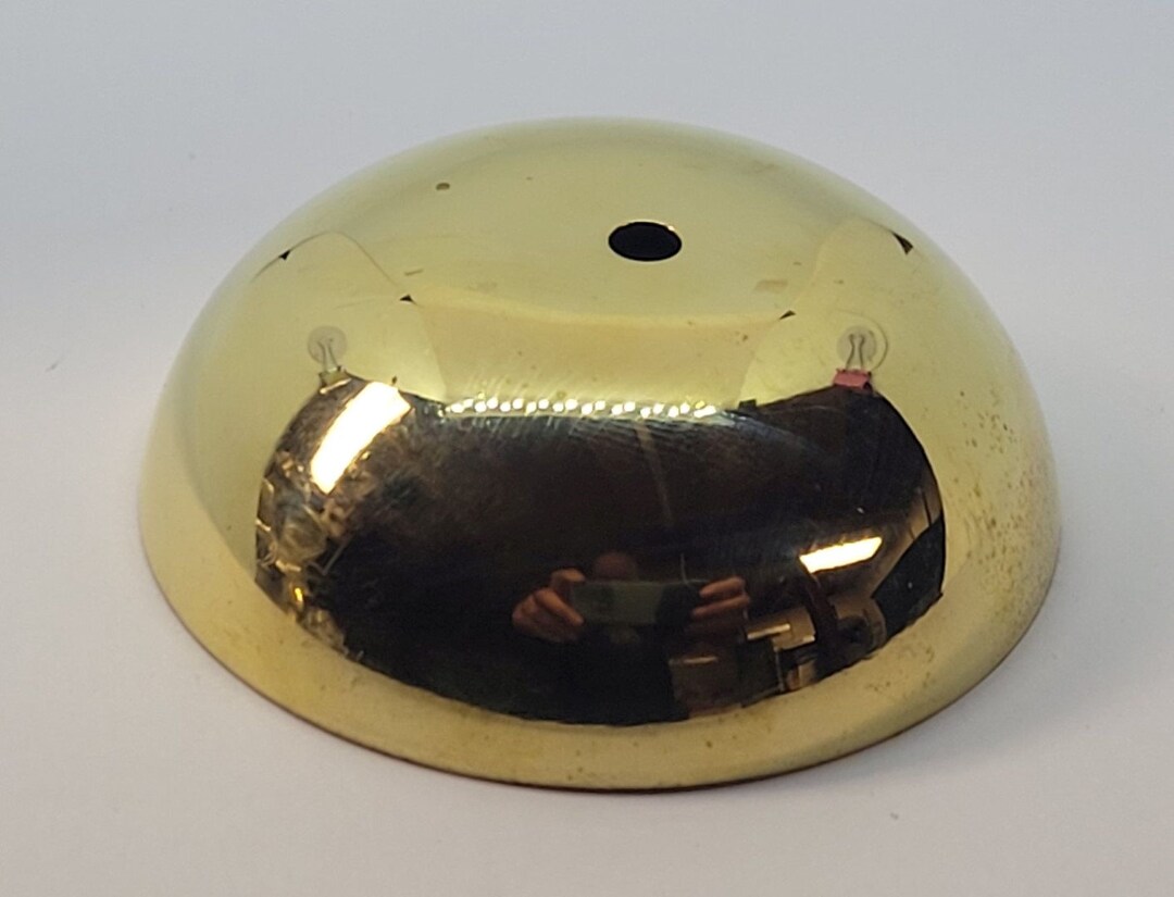 Original NOS Solid Brass OR Black BELL for Oak Wall Phone Kellogg ...