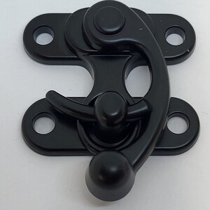 Antique Nickle Black Brass Polished Plated Steel Small Purse Fastener ...