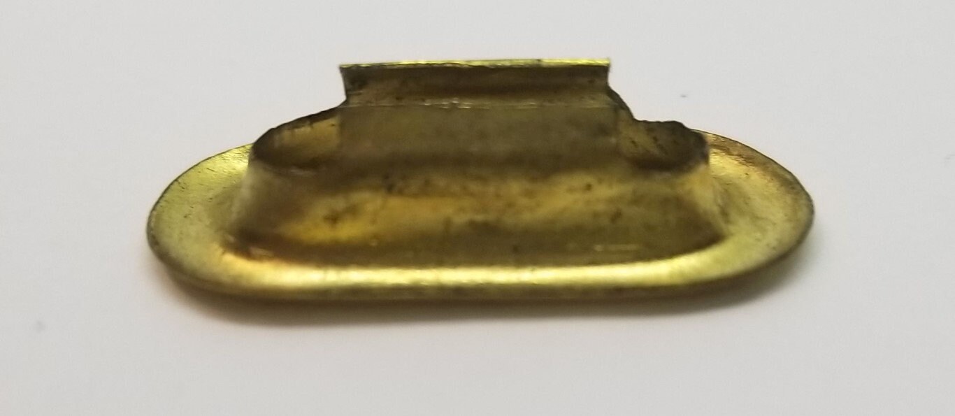 Stamped Brass Oval Keyhole Insert Key Hole Antique Vintage | Etsy