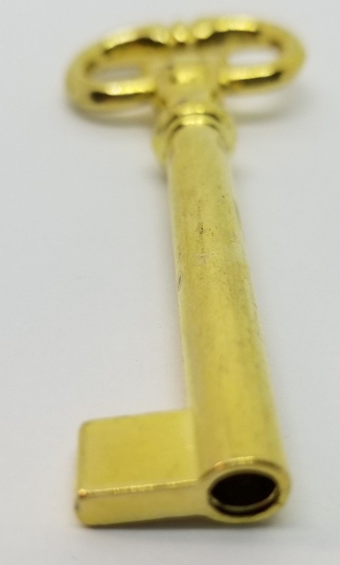Blank Skeleton Key Brass Plated Die Cast Zinc Antique Vintage - Etsy