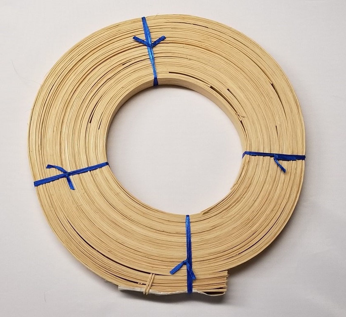 FLAT REED 3/4 SPLINT 100' Foot Coil Basket Seat | Etsy