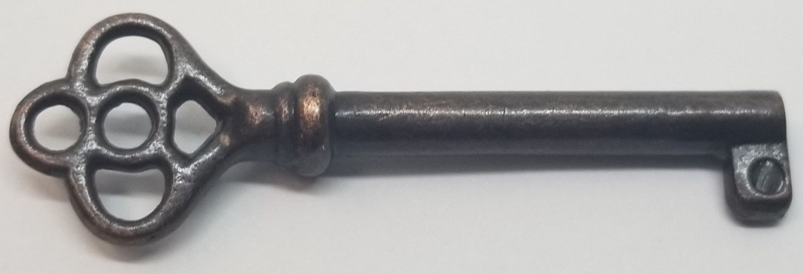 Antique Copper Key Skeleton Lock Vintage Old Fancy Chrome - Etsy