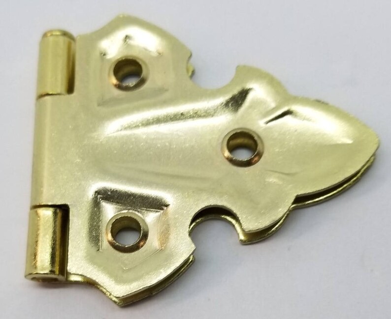 Brass Plated Steel Loose Pin Cabinet Hinge removable pin swap | Etsy