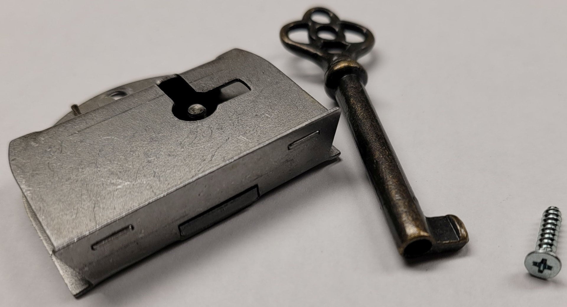 SMALL RIGHT HAND Half Mortise Lock Key Drawer Cabinet Door - Etsy