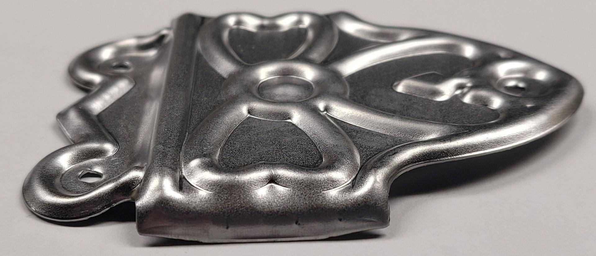 Off Set Hearts Trunk Slat Clamp Chest Steamer Antique Steel | Etsy