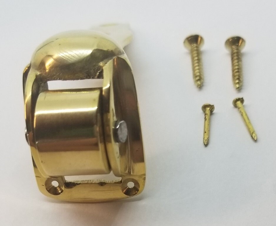 Solid Cast Brass Trunk Roller Caster Wheel Chest Steamer | Etsy